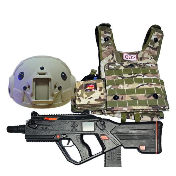 Comércio de armas e coletes multijogador equipamento de laser sem fio sistema de jogo