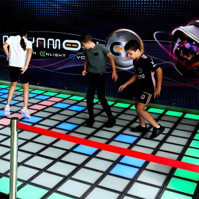 China Vervaardiger Actief spel verlichting RGB decoratie Interactief Led Dance Floor Light Te koop