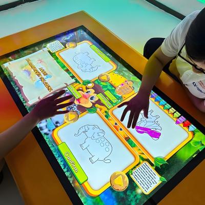 China Education Interactive Touch Screen Table Interactive Wall Projection Game for sale