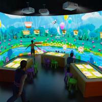 China 3D AR Alive Interactive Drawing Touch Table Screen Projection for sale