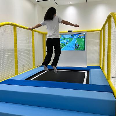Chine Parc de trampolines interactif avec 6 jeux et tension 100-240V à vendre