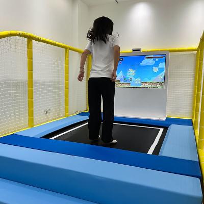 Chine Système de parc de trampolines interactif avec 6 jeux et tension 100-240V à vendre