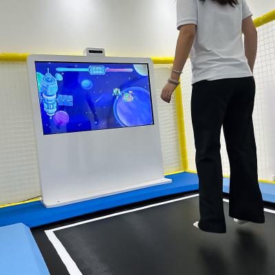 China 75 Inch Intelligent Interactive Game Trampoline Park All-In-One Indoor Playground for Children for Shopping Mall for sale