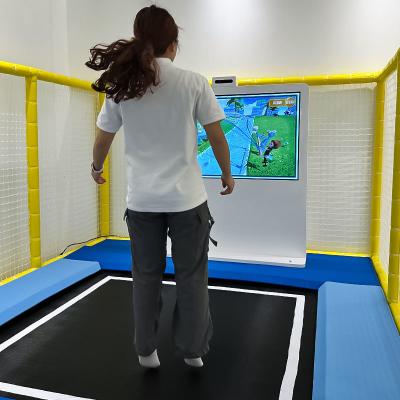 China Kinect 2.0 AR Sensor Interactive Trampoline Playground with Screen Games for Interactive Entertainment in Shopping Malls for sale