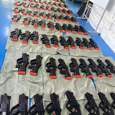 China Wireless Multiplayer Laser Tag Equipment with 180-500 sqm Arena and IoT Technology for Customized Gameplay for sale