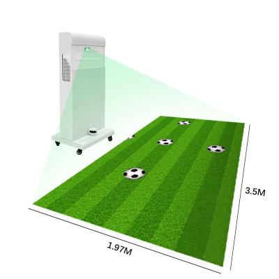 China Portable High Brightness Interactive Floor Projection Machine with 4000 Lumens and 80+ Games for Indoor Commercial Use for sale