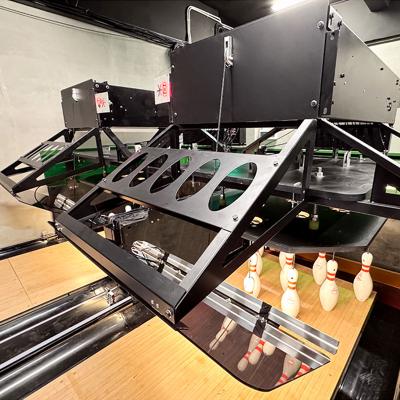 Cina Attrezzature di prima qualità per bowling e vicoli con materiali di gomma e legno per divertimenti interni in vendita