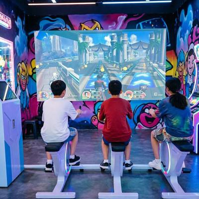 China Interactive Metal Bicycle Indoor and Outdoor Sports Projection Equipment Projecting Physical Exercise Scenes for sale