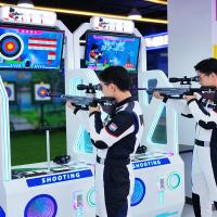 China Olympic Shooting Replica Gun Shooting Simulator with Adjustable Stabilizing Bracket for Multiple Players for sale