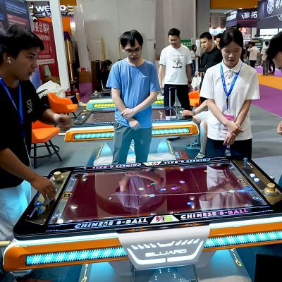 China Digital Pool Table with Ultra-realistic 3D Physics Engine for Online Real-time Battles and Diverse Switchable Scenes for sale