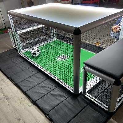 China Kids Indoor Amusement Game Double Player Soccer Game Table Indoor Playground Arcade Football Table for sale