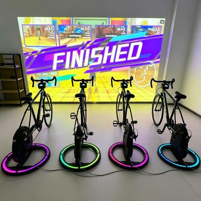 China 3500 Lumens Gamified Cycling Projection Bike with 1280*800 Resolution and Lifetime Free Game Updates for sale