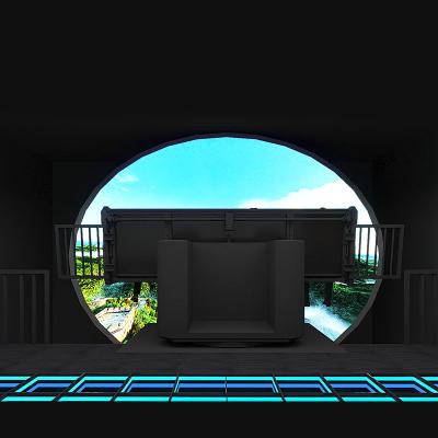 China Indoor Non-Inflatable Dome Theater with Fiberglass Base for 360-Degree Cinematic Experience for sale