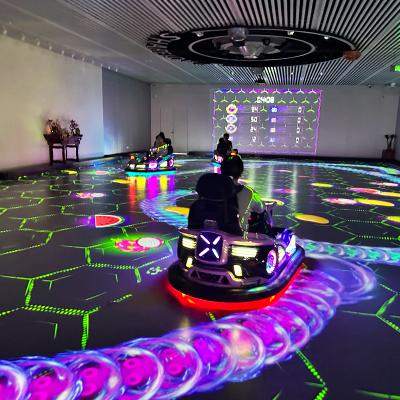 China Customized Ground Projection Interaction Bumper Car with 8 Built-in Games and High-End Hardware Configuration for sale