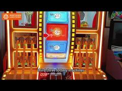 Lottery Ticket Arcade Redemption Big Bass Wheel Prize Rolling Machine Kids Game