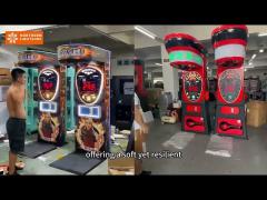 New Kickboxer Coin Operated Kick Electronic Training Vending Arcade Game