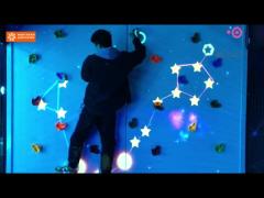 Interactive DIgital Multimedia Projection Sport Game Simulator Interactive Climbing