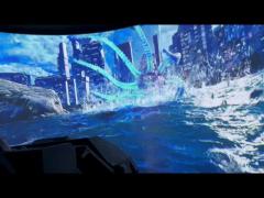 VR Track Cinema Interaktive Digitalprojektion Theater Simulator