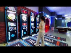 Commercial Dart Machine Led Light Dart Target Online Match Coin Dart Arcade Machines