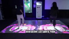 New Trends All-In-One Interactive Sports Projector Mobile Training Game Floor Projection Machine for