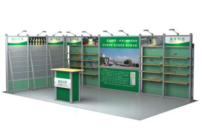 China Exhibition Aluminum Booth Design , 3 × 6m Tradeshow Booth Displays for sale