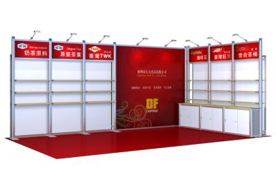 Cina cabina modulare della fiera commerciale 10X20, cabine portatili di alluminio normali di mostra in vendita