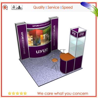 China Environmental Aluminum Booth POP Up Exhibition Stands Portable for sale
