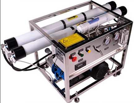 Solar seawater sea water desalination device