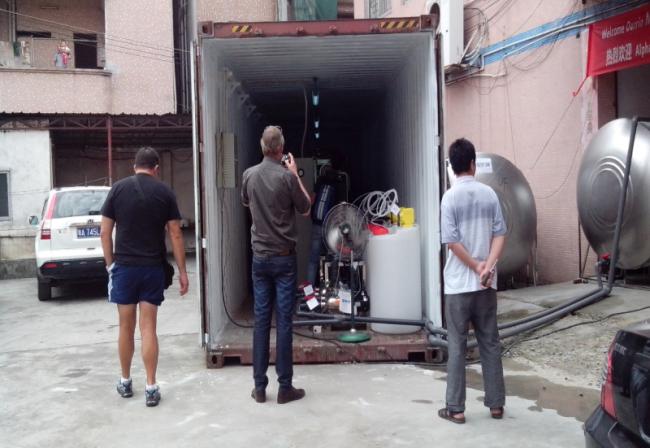 Mobile Containerized Water Filter System Sea Water Seawater Desalination System for Drinking Irrigation