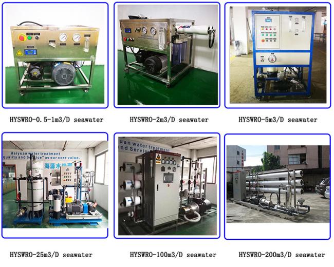 Mobile Containerized Reverse Osmosis Sea Water Desalination Machine for Deep Well Water Irrigation