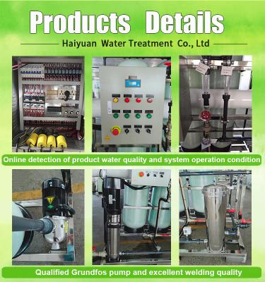 China 2000LPH Nanofiltration Water Treatment System By Nanofiltration Membranes for sale