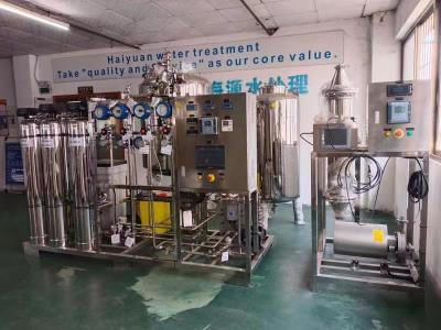 China Circuito de agua purificado farmacéutico con la desinfección de calor y el dispositivo de la circulación en venta