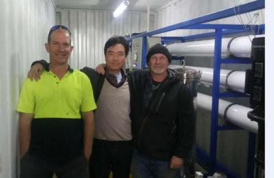 China 20ft containerised Sea water ro plant swro desalination plant swro plant for sale