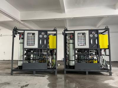 China 20ft containerised Sea water ro plant swro desalination plant swro plant for sale