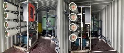 China Salt Water Sea Water Seawater Reverse Osmosis Systems Desalination Containerized Sea Water Desalination Unit and System for sale