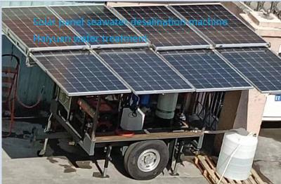 中国 容器式太陽光発電の海水脱塩 リバースオスモス ROシステム 掘削孔 海水脱塩システム 販売のため