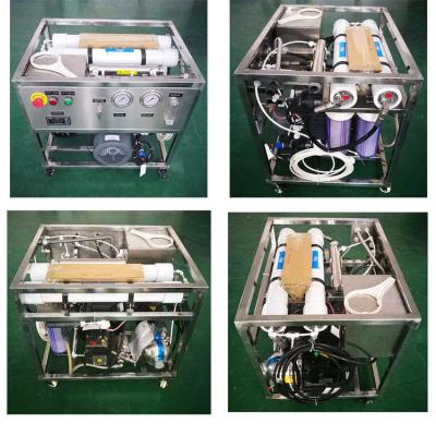 China Osmosis Reverse Systems Desalination for Boat Yacht Small Desalination Plant for sale