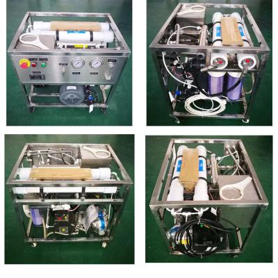 China Máquina pequena da planta de tratamento da água da dessanilização do iate à venda
