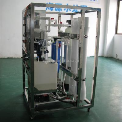 Cina Acqua salata della pianta del RO dell'acqua di mare 2KW ad acqua potabile pressione di operazione di 50 barre in vendita