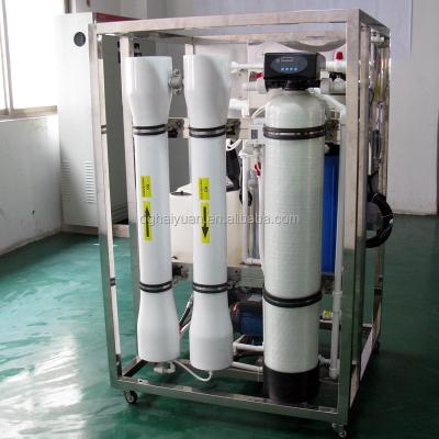 Cina sistema del filtro dalla pianta di osmosi inversa dell'acqua di mare 600ppm fornito di SpA in vendita