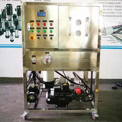 China Rejeção industrial da produtividade 99,7% do tratamento da água 500L/Hour de SWRO à venda