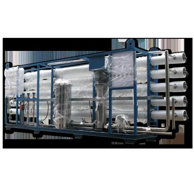China PLC Brackish Water Water Filtration System For Well Water RO system Desalination for sale