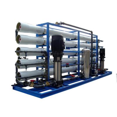 Cina Sistema di trattamento di acqua salmastra dello SpA, pianta di desalificazione dell'acqua salmastra di UPVC in vendita