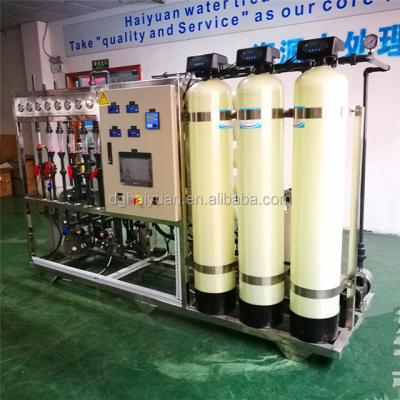 China Multifilter RO-Wasserpflanze-Maschinen-Entsalzungsanlage 750W zu verkaufen