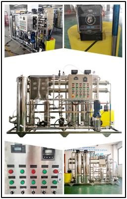 China Abastecimento de água industrial da osmose reversa 1000PPM, equipamento Deionized da água à venda