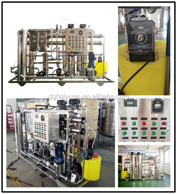 China Abastecimento de água industrial da osmose reversa 1000PPM, equipamento Deionized da água à venda