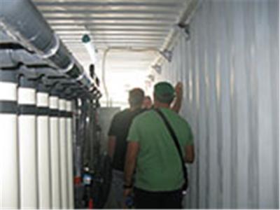 China 100TPH de Installatieglasvezel Materiële 10kw van de ontziltings Omgekeerde Osmose RO Te koop
