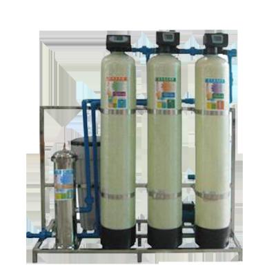 China 1TPH Commercial Water Softener System DOW Membrane With Iron Filter for sale