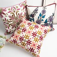 Quality 18*18inch Customized Pattern Decor Pillows Classic Design Full Cover Towel for sale