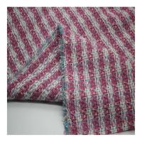 Quality New Design Cheap 100 Polyester Tweed Embroidery Fabric for Winter Women's Coat for sale